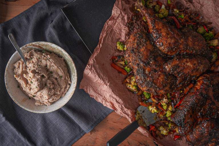 Roadkill Turkey mit Maronen-Kartoffelpüree | Onkel-Kethe.de